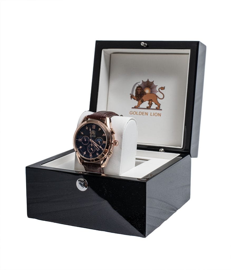 Golden lion watch | TVMAL.COM