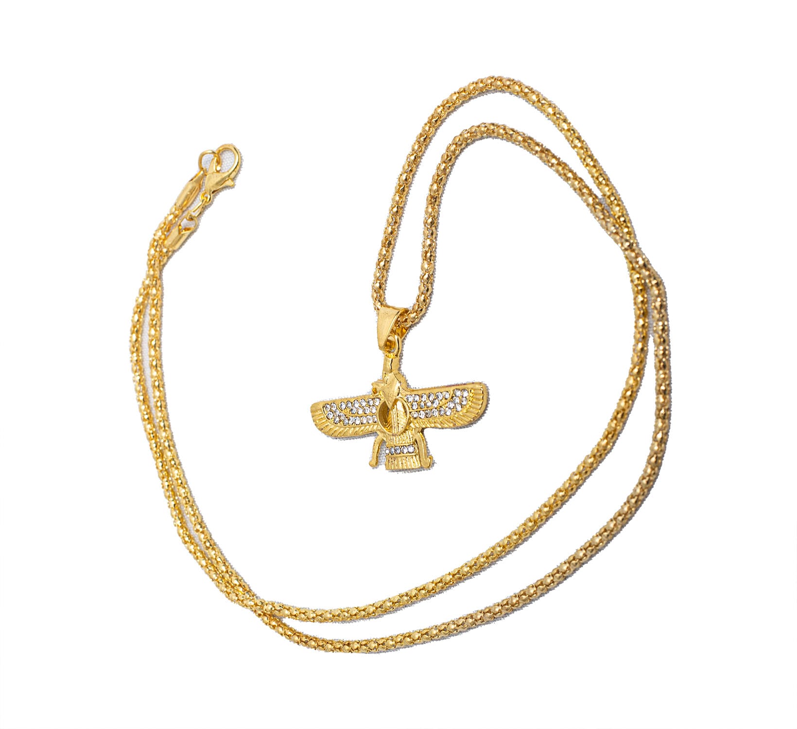 Farvahar Necklace, Ahura Mazda, Zoroastrian Faravahar Wing, Eagle ...
